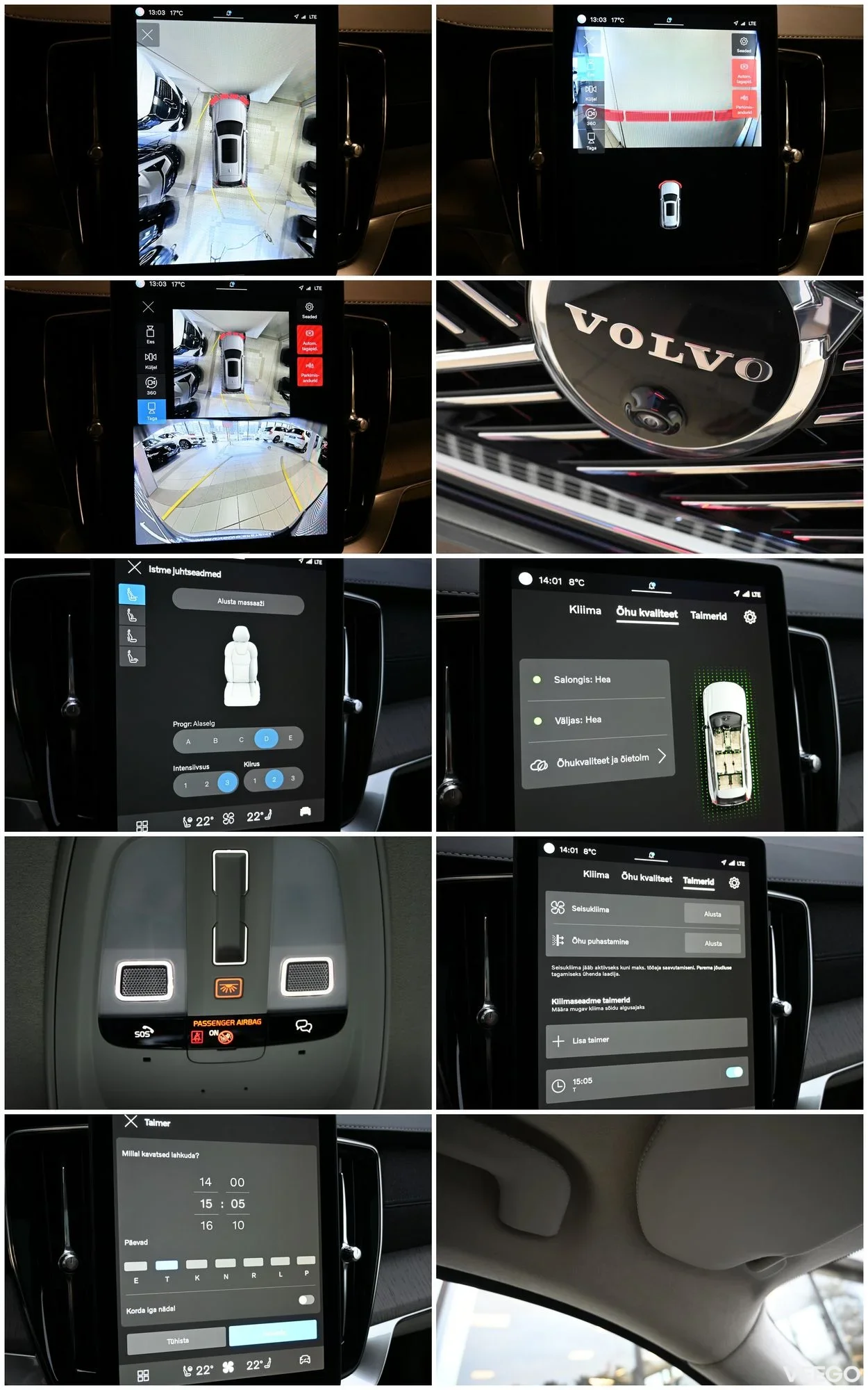 Volvo XC90 T8 TWIN ENGINE AWD 7K B&W 4C ULTRA BRIGHT XENIUM INTELLI ...